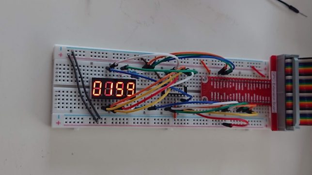 Raspberry Pi – シフトレジスタ―～4桁7セグメントLED – TauStation